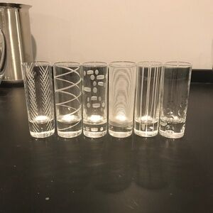Mikasa | Dining | 6 Mikasa Cheers Shot Glasses | Poshmark